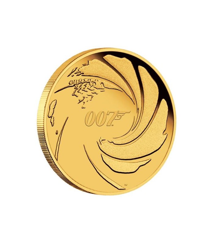 007 James Bond 2020 1/4oz Gold Proof Coin